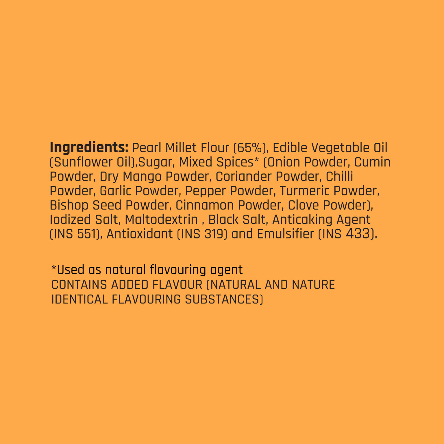 Millet Crunchies Bayiruchi Masala - Baked and Healthy Snacks