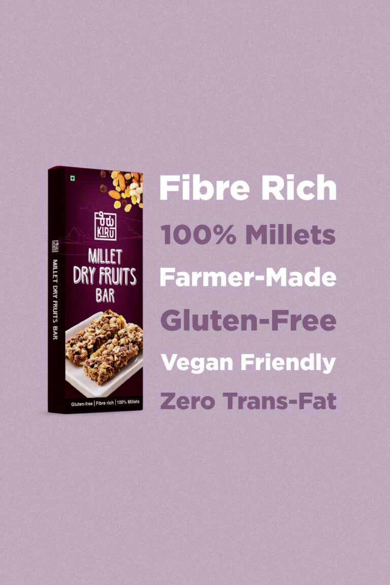 Kiru Millet Bars Combo | Dry Fruits Bar | Chikki Bar | Crunch Bar ...