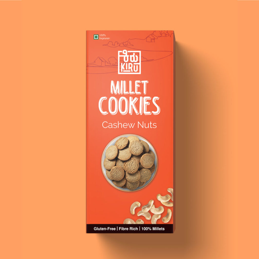 Cashew Nut Kiru Millet Cookie | Millet Biscuits - Kiru: Millet Snacks
