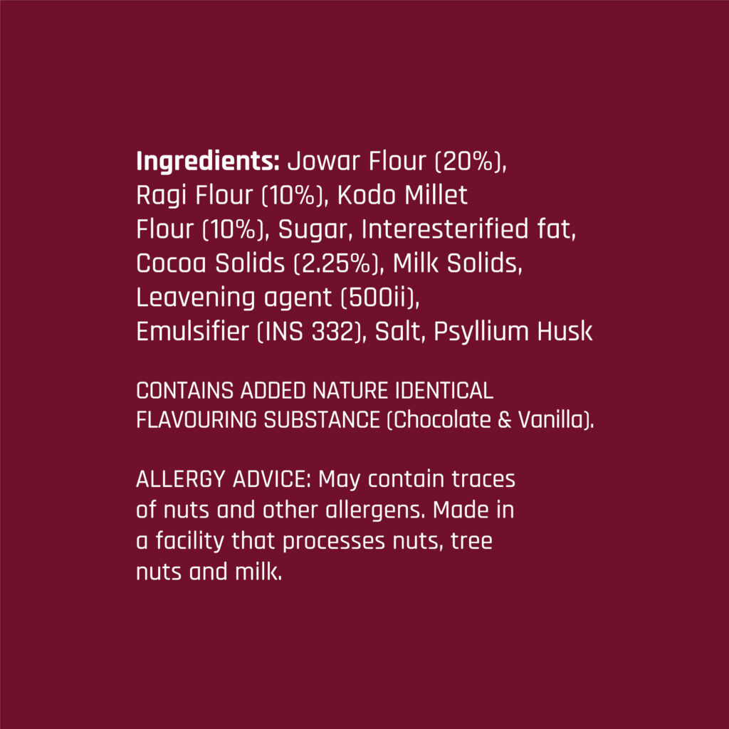 Millet Cookies for Healthy Binge Eating